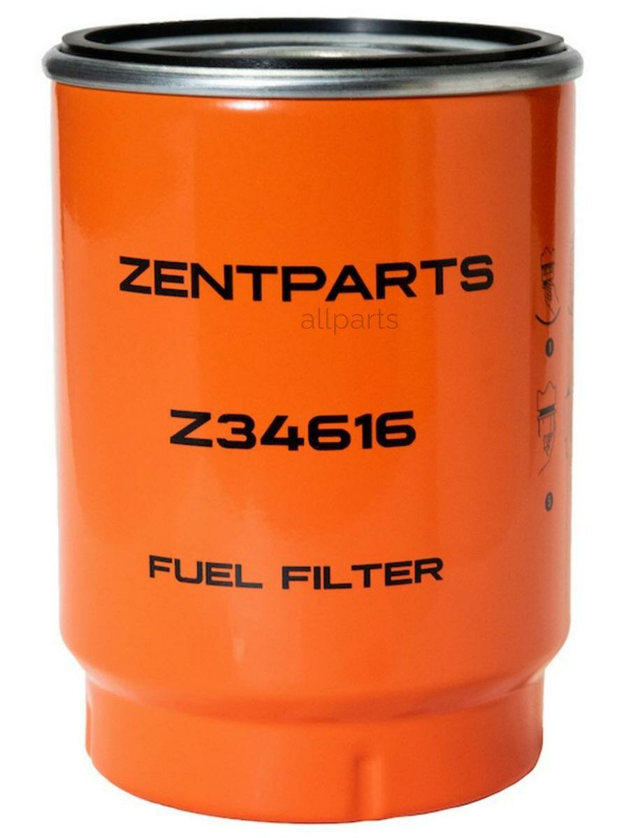 ZENTPARTS Z34616 фильтр топливный! сепаратор 1-14UNS h150 D108\WEICHAI FAW 1066, МАЗ, КАМАЗ, DAF, MAN, MB