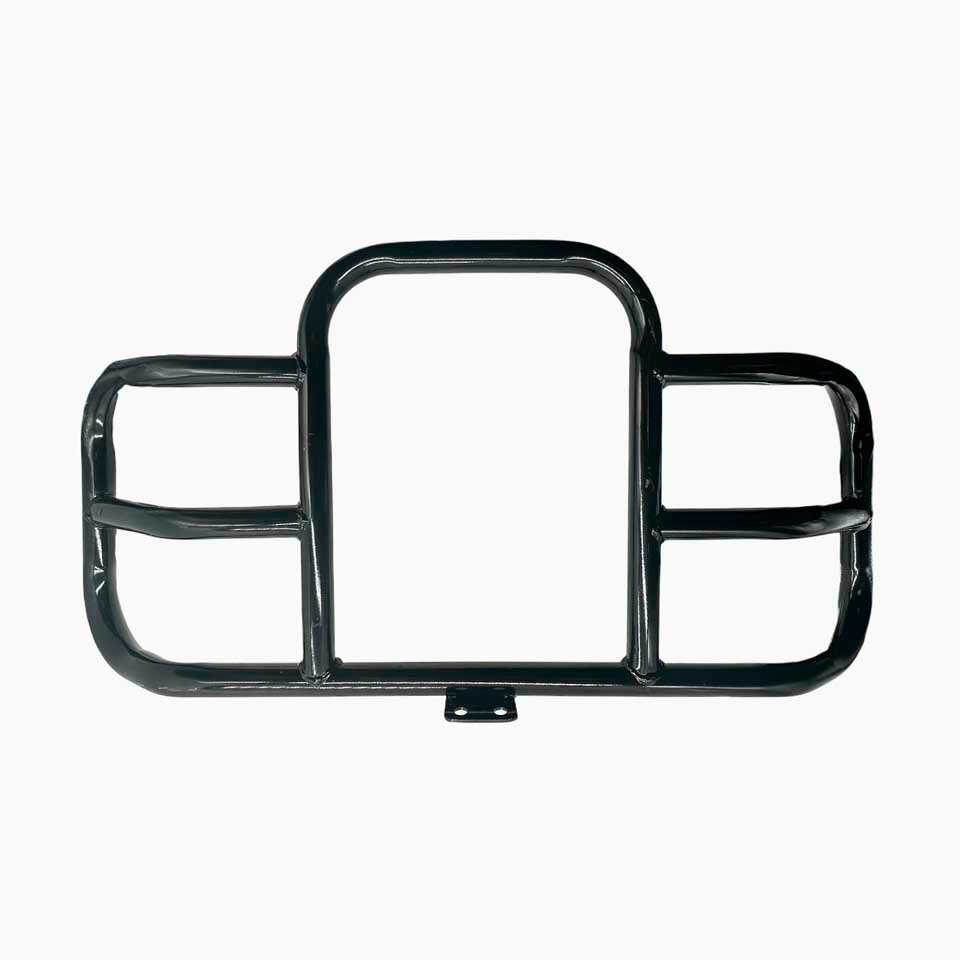 Дуги безопасности на мопед Альфа (с креплением, черные)