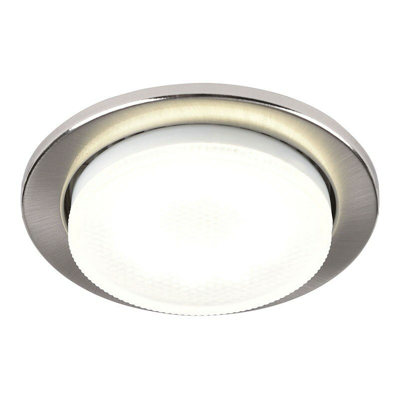 Светильник встраиваемый General GCL-GX53-H18-SN сатин-никель, цена за 1 шт