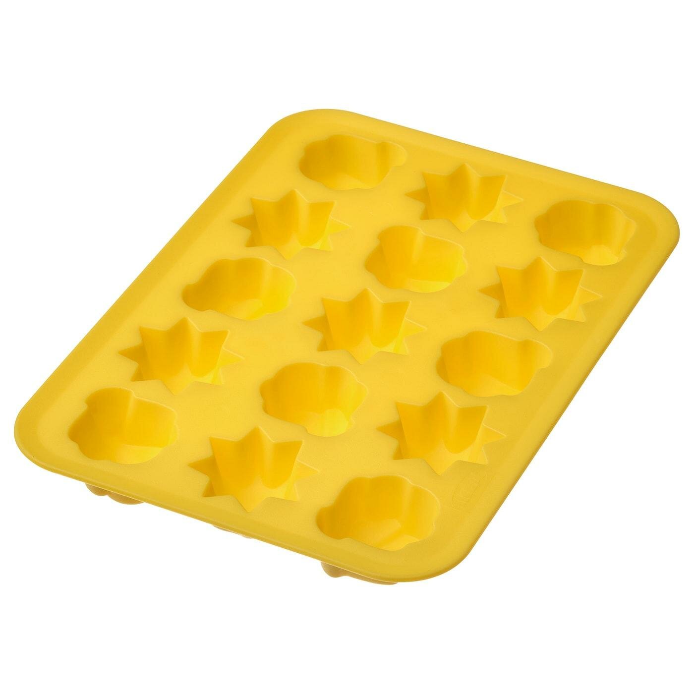 SURSOT IKEA 605.129.36 Форма для льда Ярко-жёлтый
