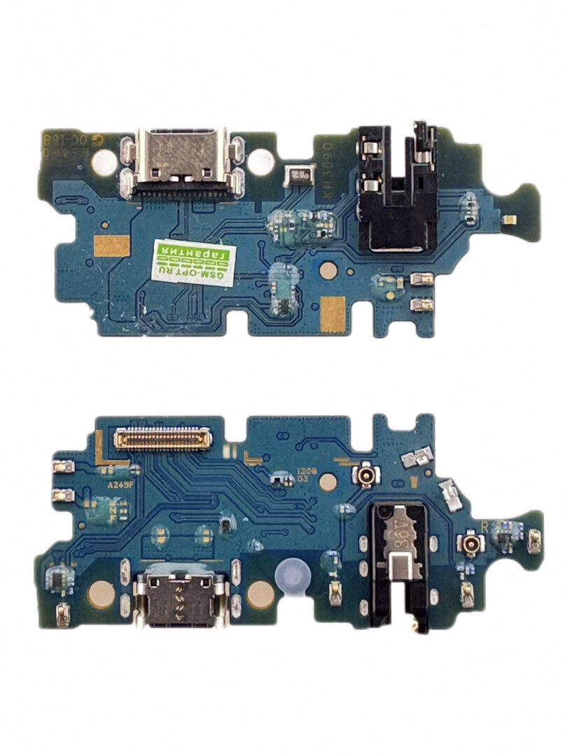 Плата нижняя для Samsung Galaxy A24 (A245F) с разъемом зарядки (системным), orig.c