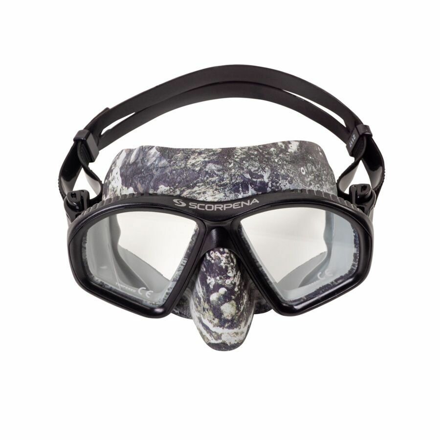 Маска Scorpena M2 черный Camo