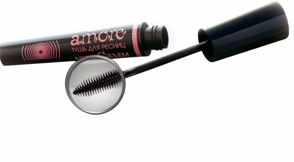 Белита Тушь для ресниц мега объем AMORE, 10 мл, 2 шт