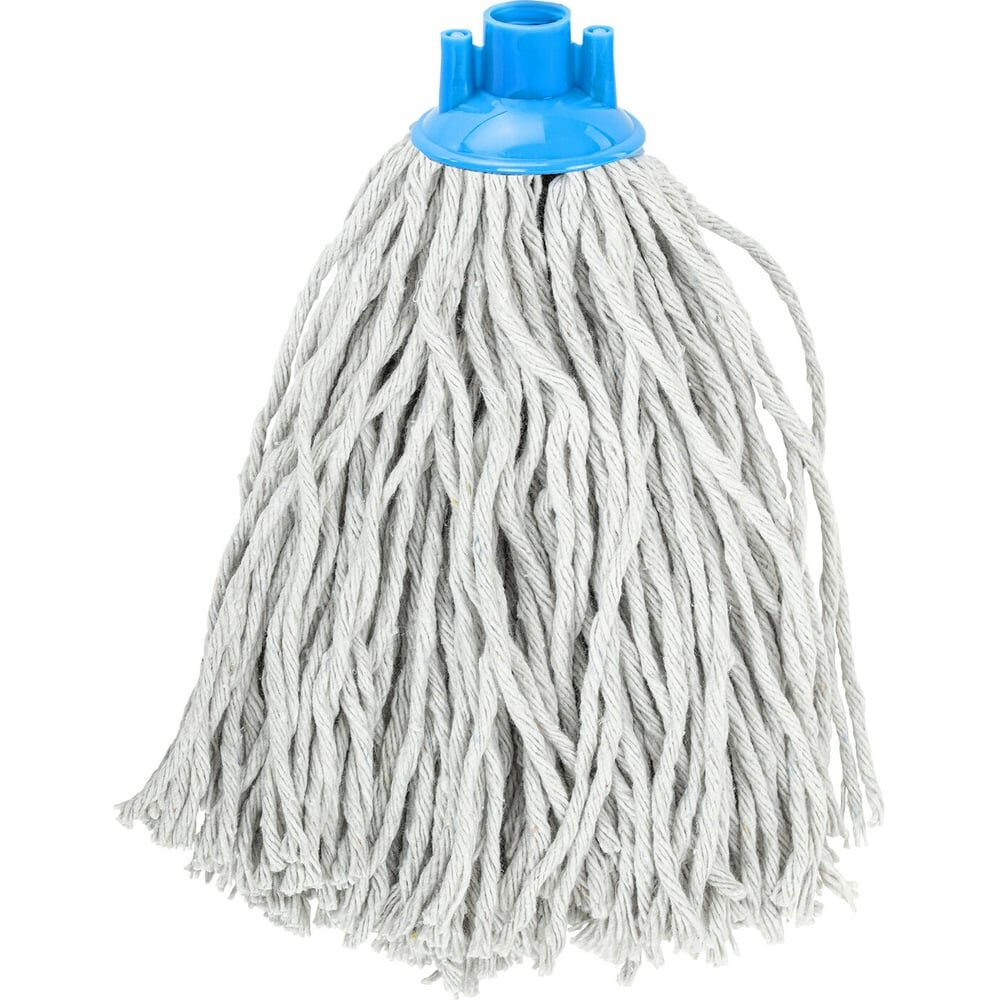 Насадка МОП LAIMA веревочная для швабры, крепление еврорезьба, хлопок, длина 26 см, 180 г 603124
