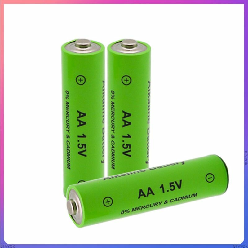 8 шт Аккумуляторная батарея 1,5 В AA, 600 мАч, литий-ионный аккумулятор.