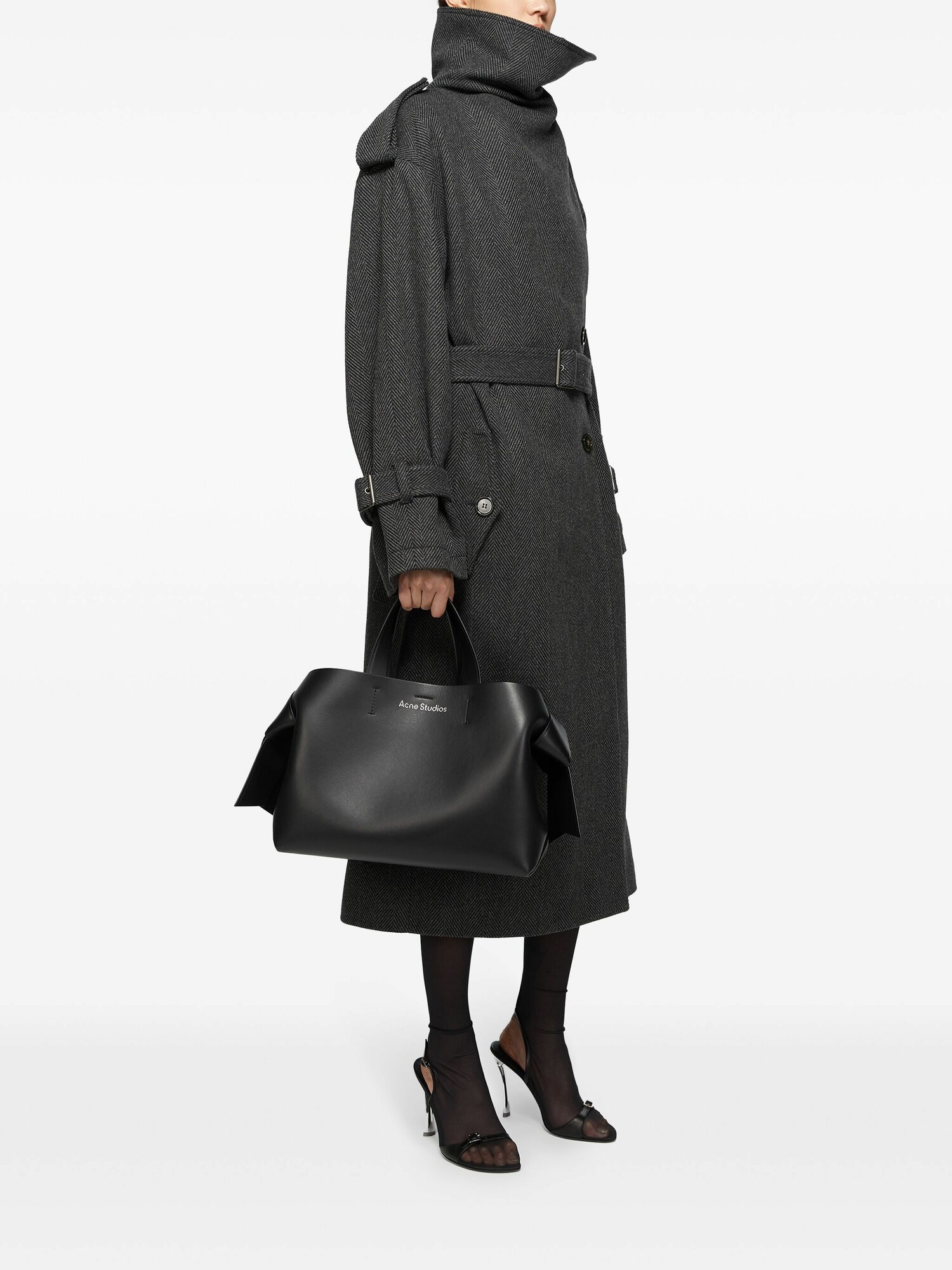 Сумка Acne Studios Musubi, черный — фото 1