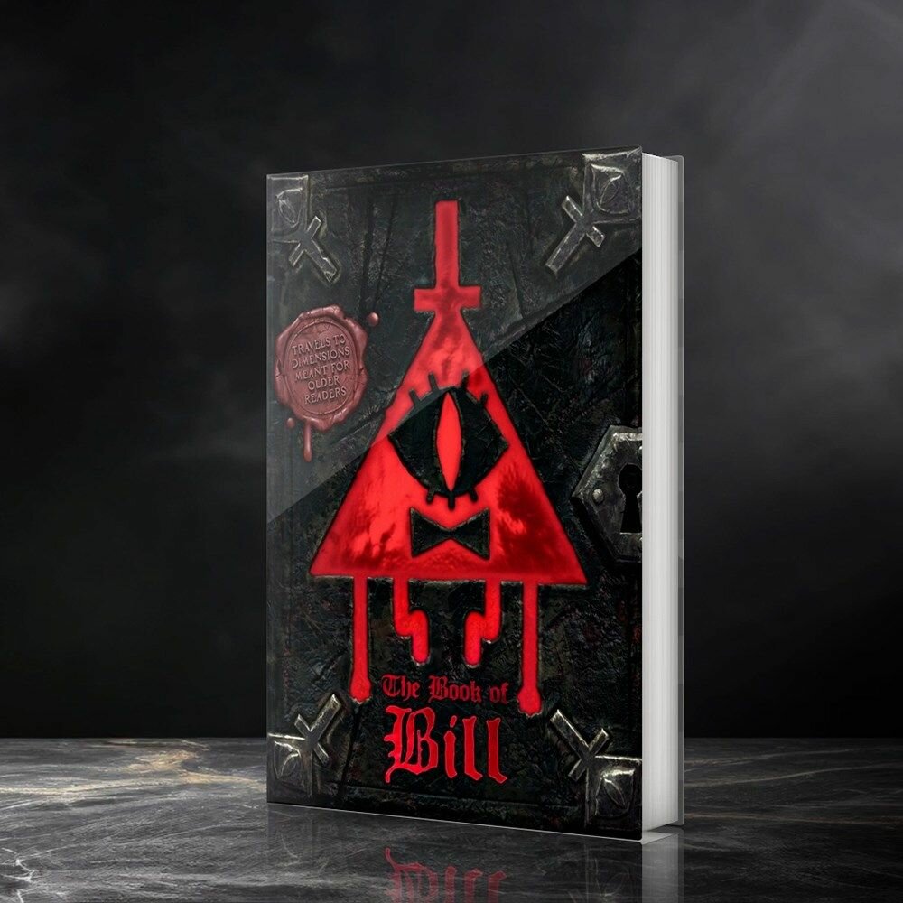 The Book of Bill -Alex Hirsch Gravity Falls- английская книга