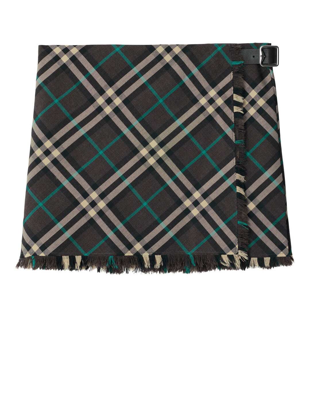 Юбка BURBERRY, размер 8 UK, серый — фото 1