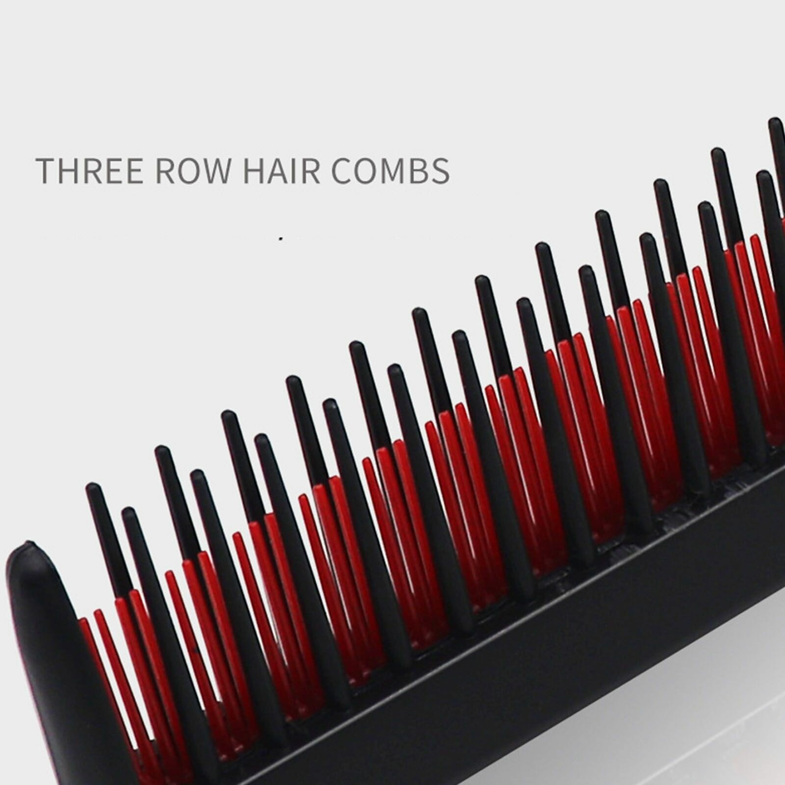 4 шт. /компл, двухцветная расческа для волос, со стальной иглой, двуглавая щетка бровей, набор из предметов