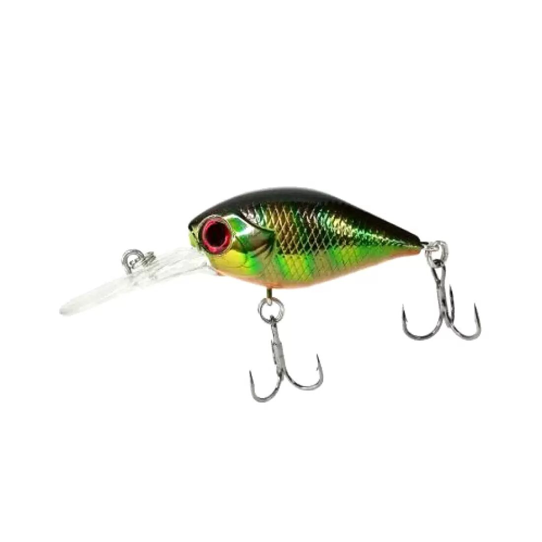 Воблер для рыбалки Mottomo CHUBBER 36F-DR 4.0гр # Green Bug, 36.0 мм, 4.0 г, заглубление 1.2-1.6 м