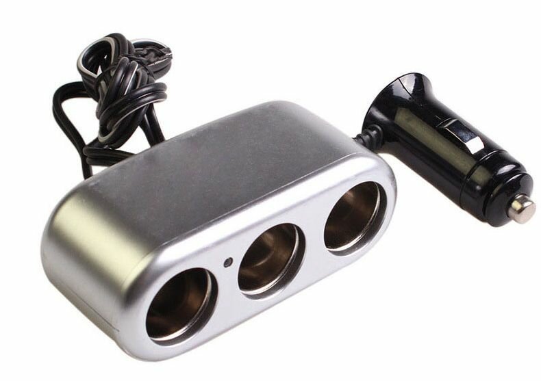 Разветвитель прикуривателя 3 гнезда Shunwei 3 Link Socket (SD-1902)