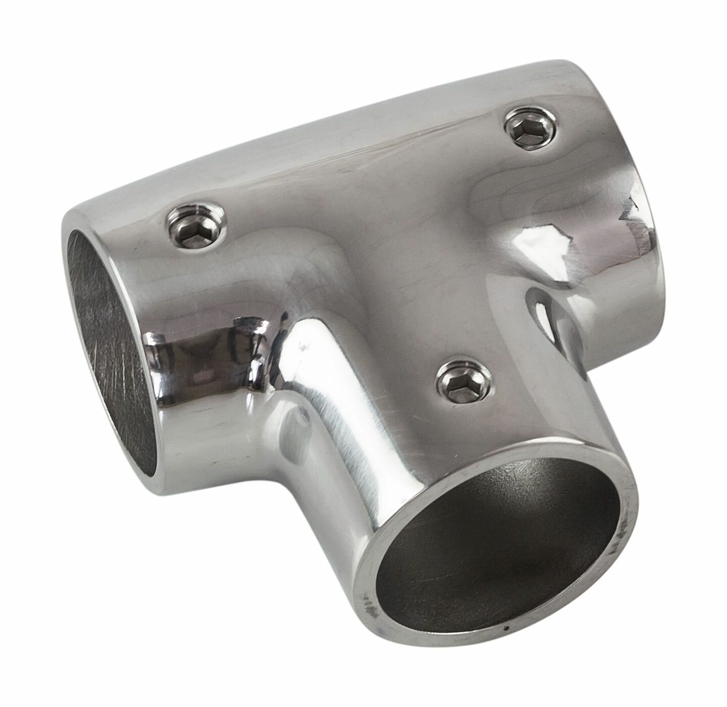 Тройник леера Kofuku 90 гр, для трубы диаметром 1" (25.4 мм), нержавеющая сталь