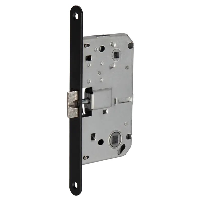 Защелка Edson, металлическая, для межкомнатных дверей, цвет чёрный