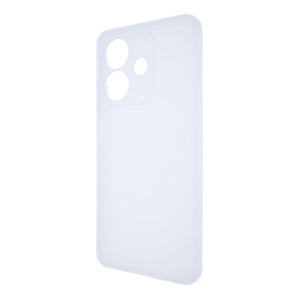 Силиконовый матовый полупрозрачный чехол для OPPO A3 4G/A3x/ A5i белый