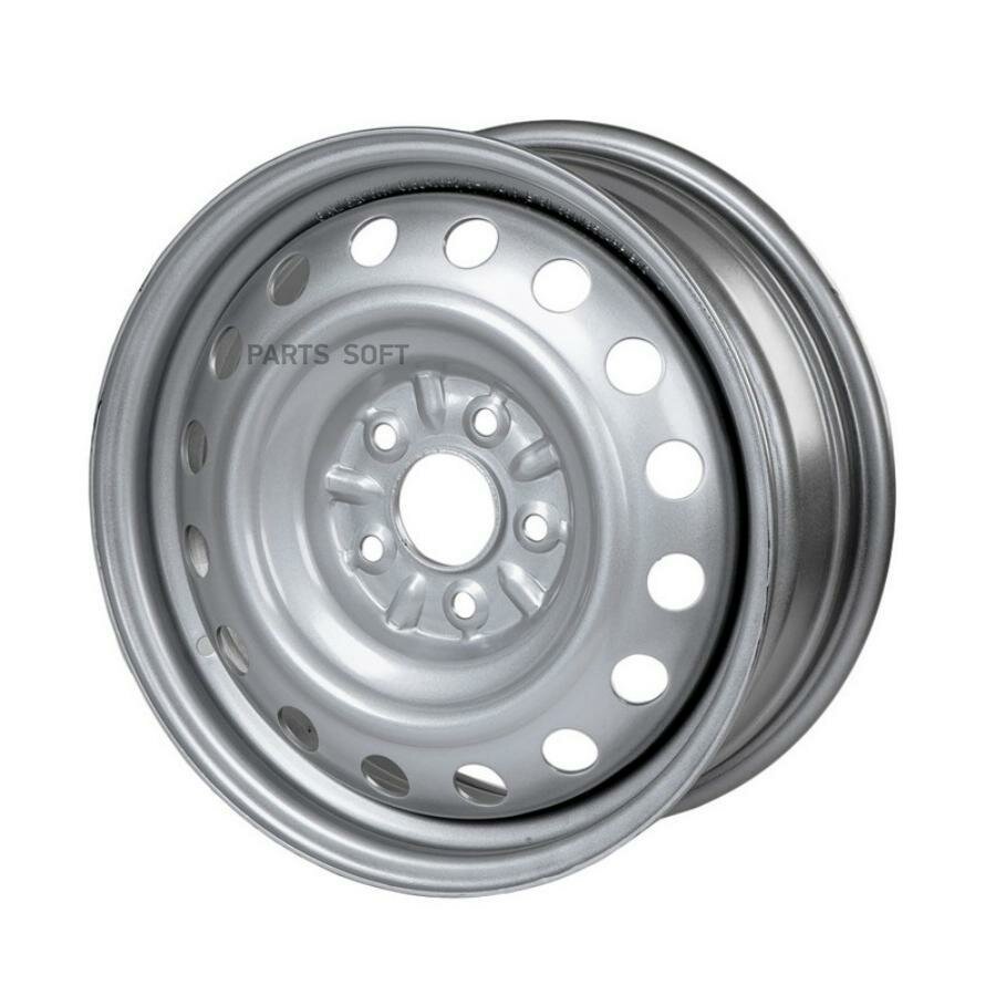 Диск штампованный r16 6.5j 5x114.3/66.1 et50 ganz silver grn16080