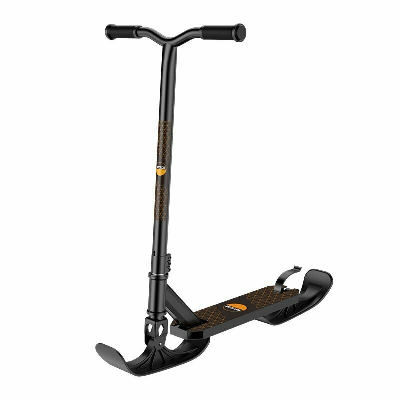 LEMOOM детский лыжный самокат, трюковый самокат, оранжевый