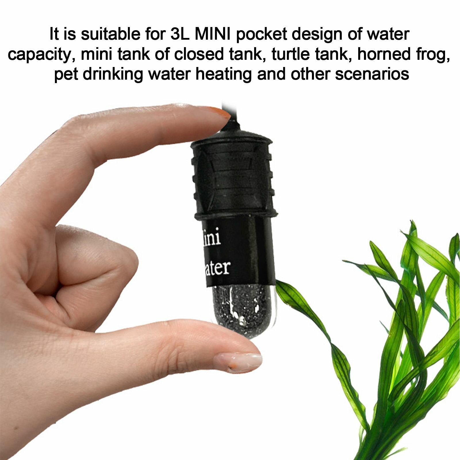 Супермини нагреватель для аквариума с цифровым дисплеем и термостатом