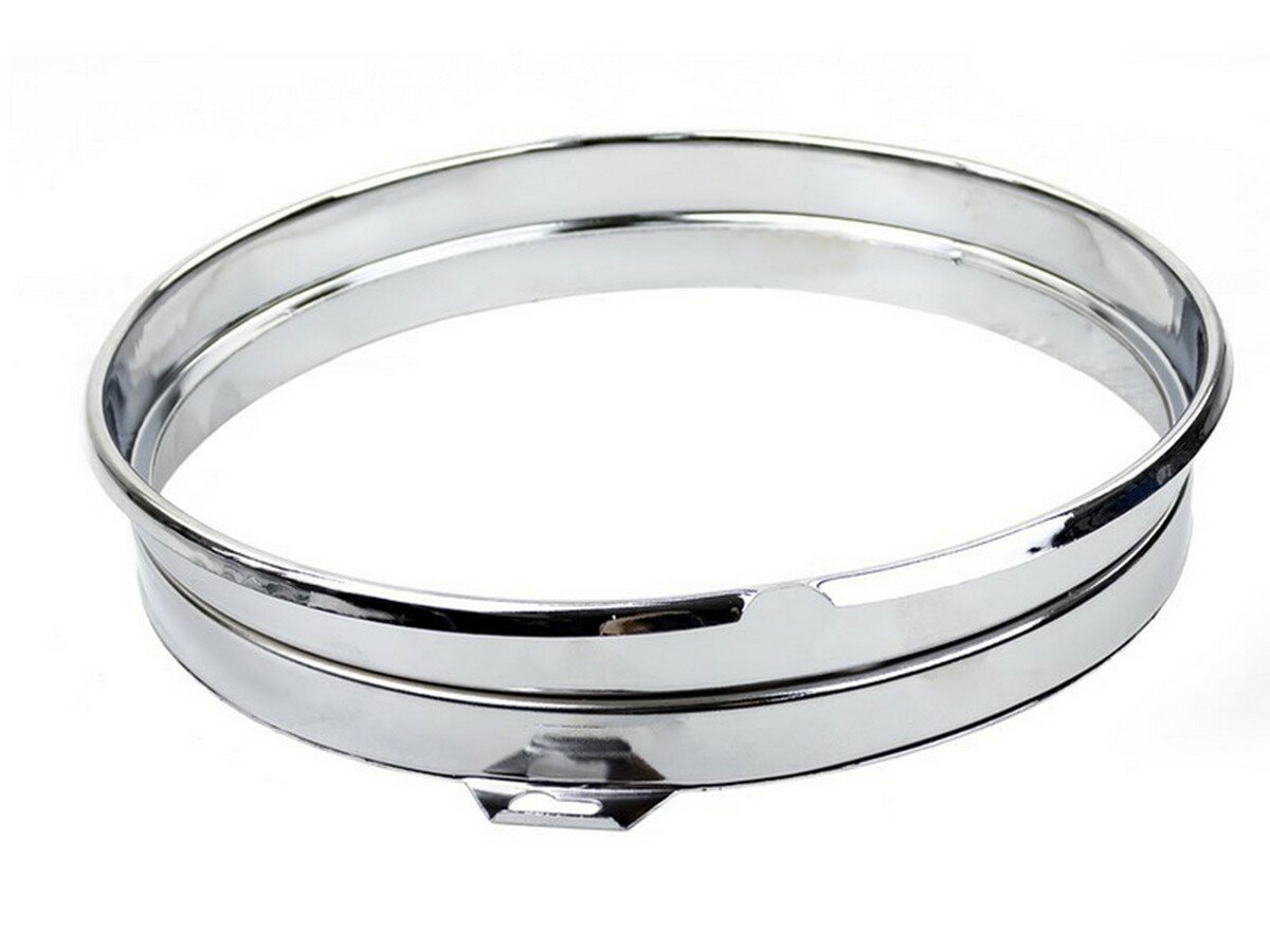 Ободок фары металлический Хром на Лада Нива 4х4, Нива Легенд