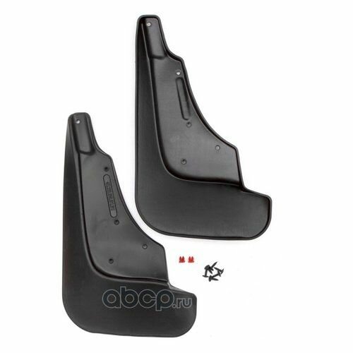 Брызговики передние RENAULT Duster, 2010-2015, 2 шт. (standart) / Рено Дастер Autofamily NLFD4129F13