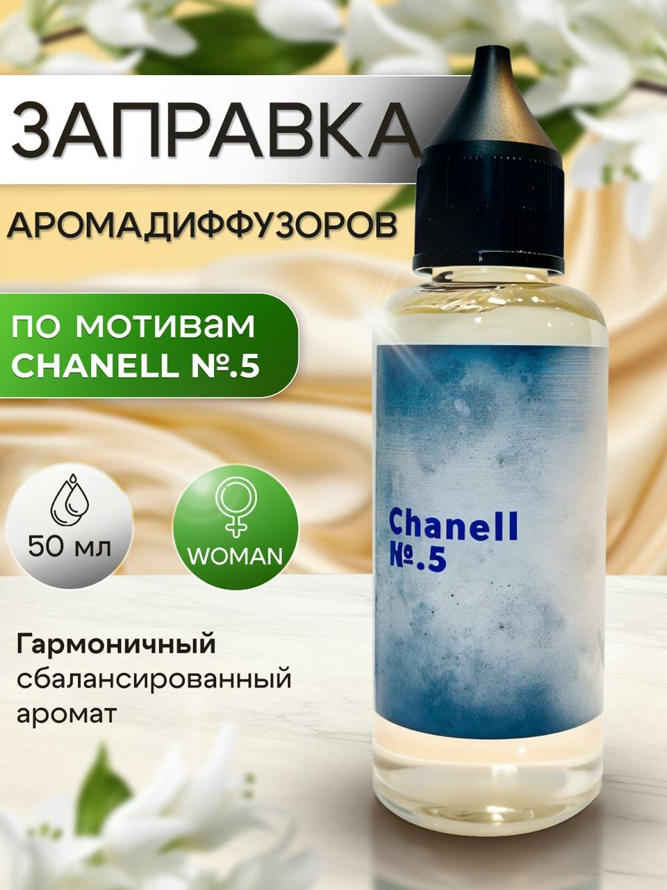 Chanell №.5 Заправка Ароматизатор 50 мл