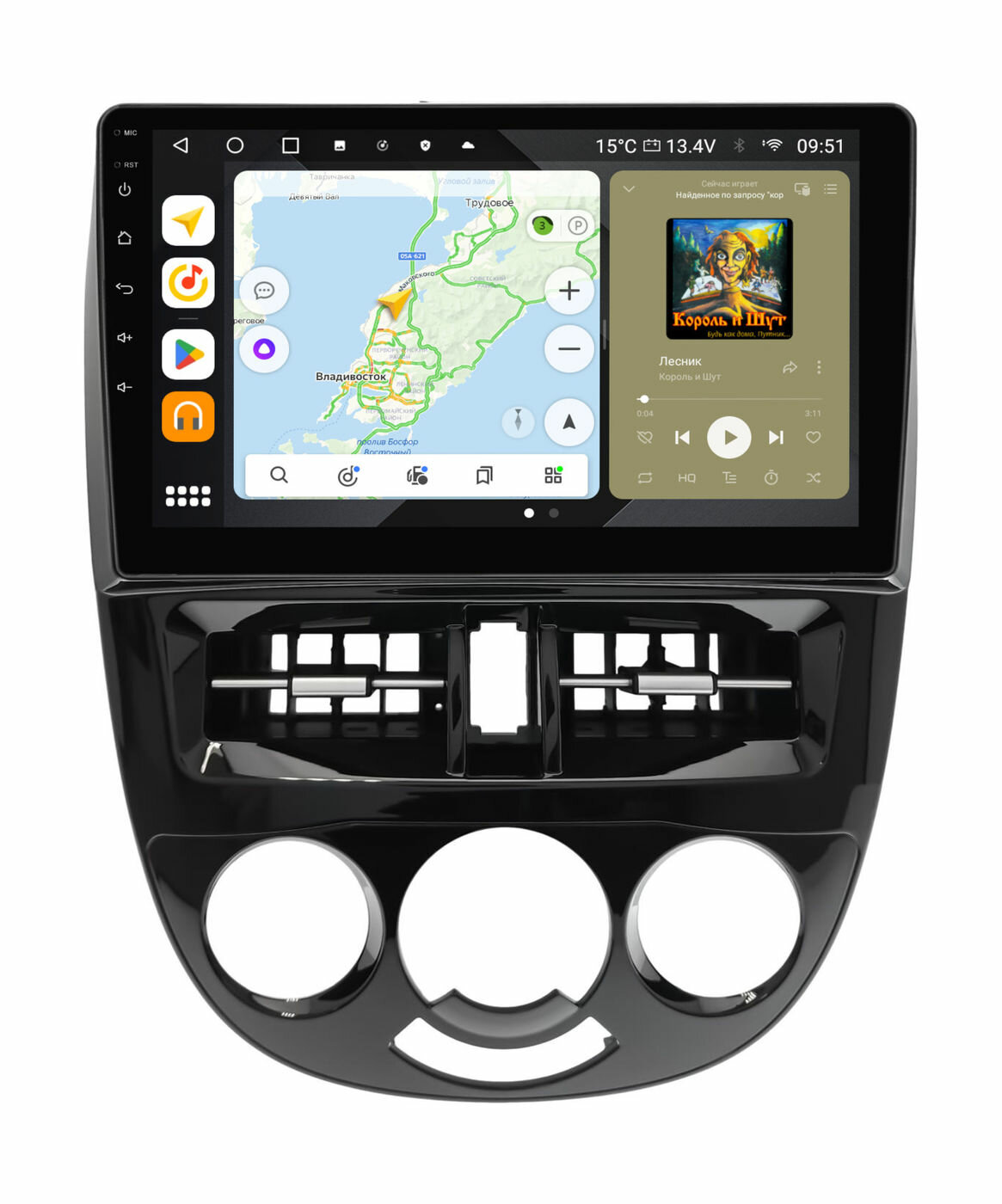 Магнитола Chevrolet Lacetti 2004 - 2013 / 10 дюймов, 4/64GB, 8 ядер, DSP, 4G, Android 10 / Wide Media