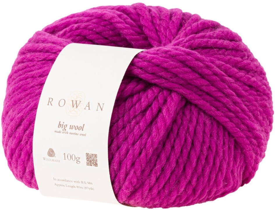 Big Wool /Биг Вул/ пряжа Rowan, Z058000 (079, pantomime (пантомима), розовый)