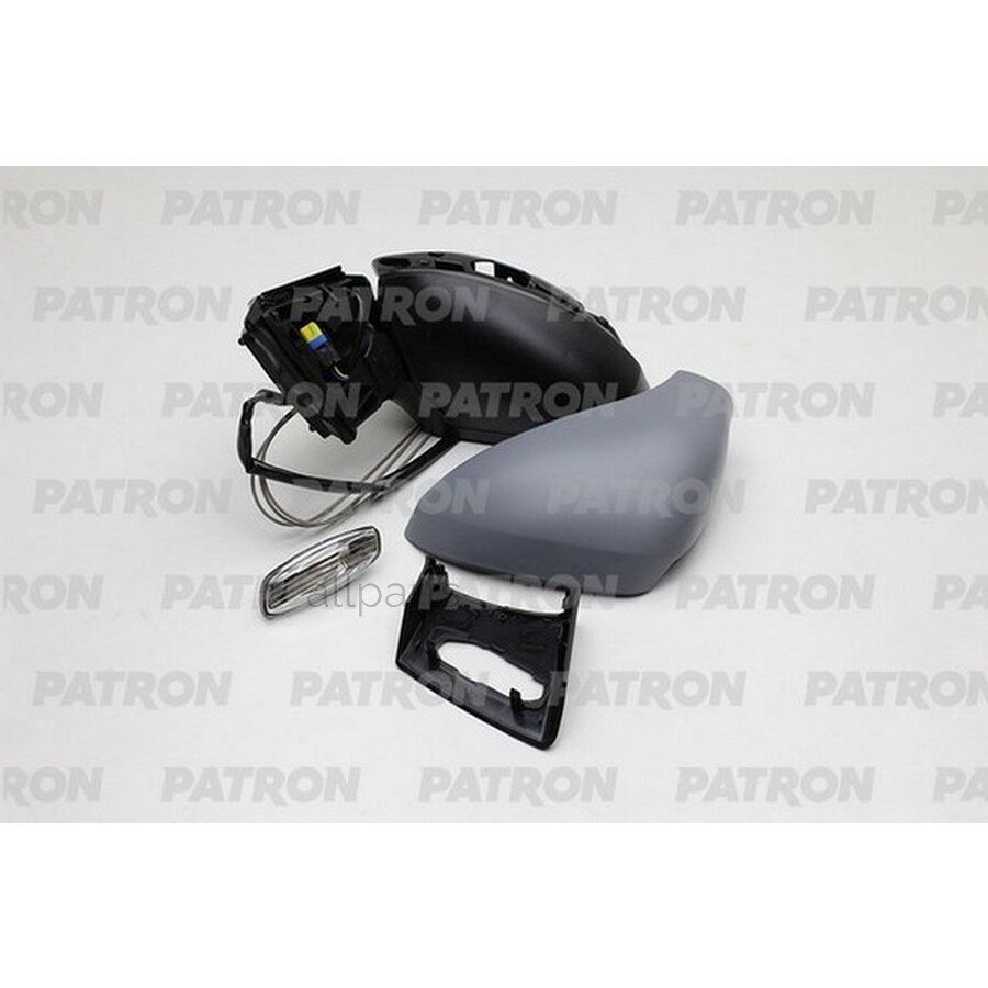 PATRON PMG2911M01 Зеркало наружное в сборе лев, мех, выпукл, грунт, с указат повор PEUGEOT: 207 - 06-
