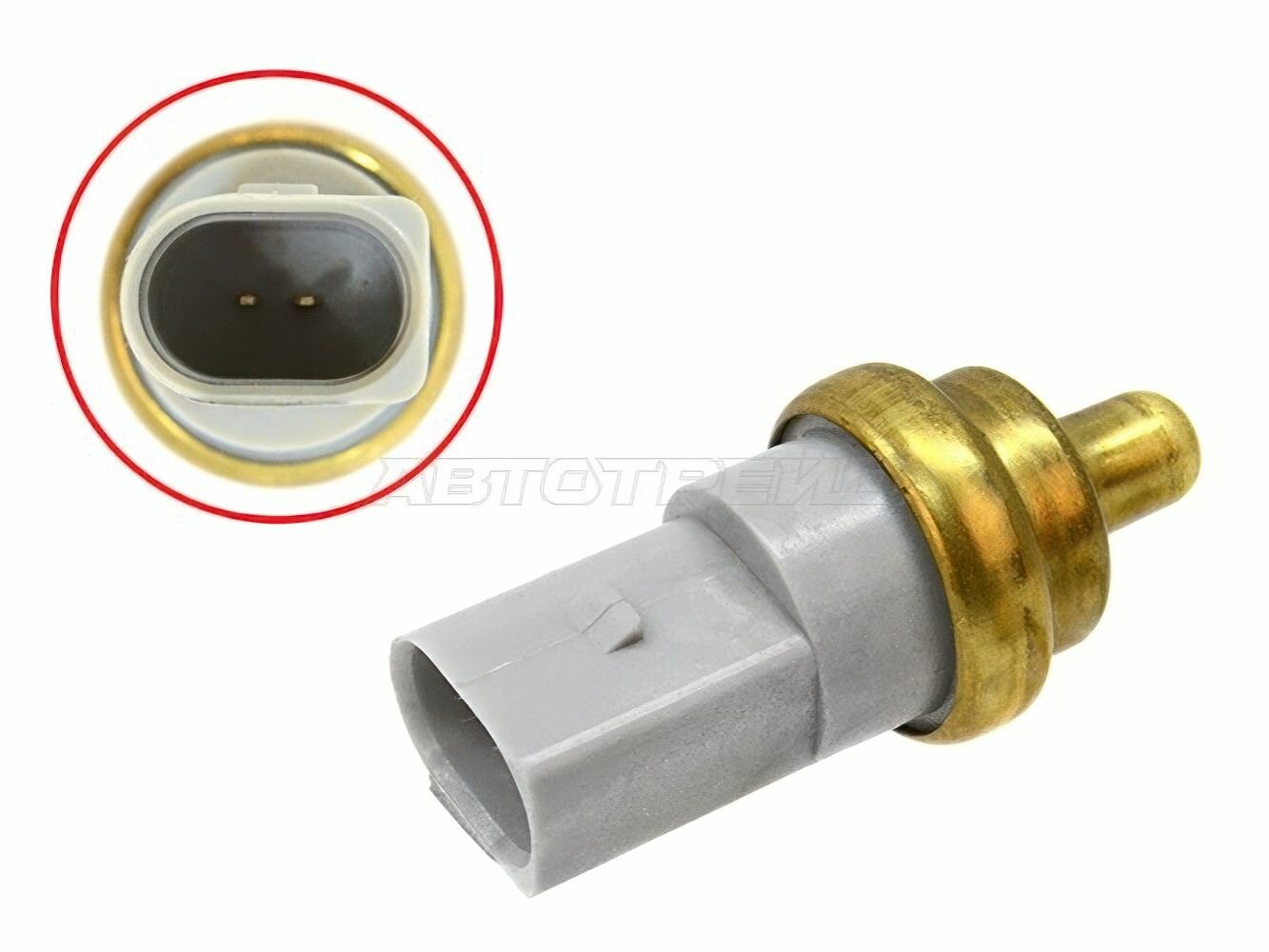 Датчик температуры охлаждающей жидкости для Митсубиси Лансер, Аутлендер, Фольксваген Пассат, CC, Поло арт ST06A919501A SAT