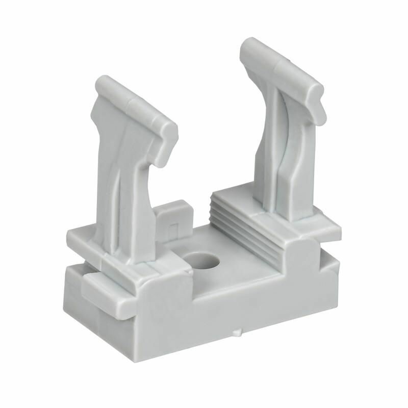 Держатель для труб (клипса) d25мм для монтажн. пистолета сер. (уп.100шт) TOKOV ELECTRIC TKE-LC-25-ZP-C06/100