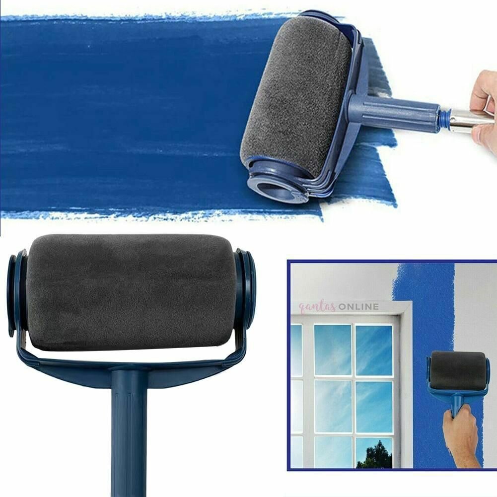 Большая самогрунтующаяся Валик малярный, кисть для покраски стен, латексная краска, покраска