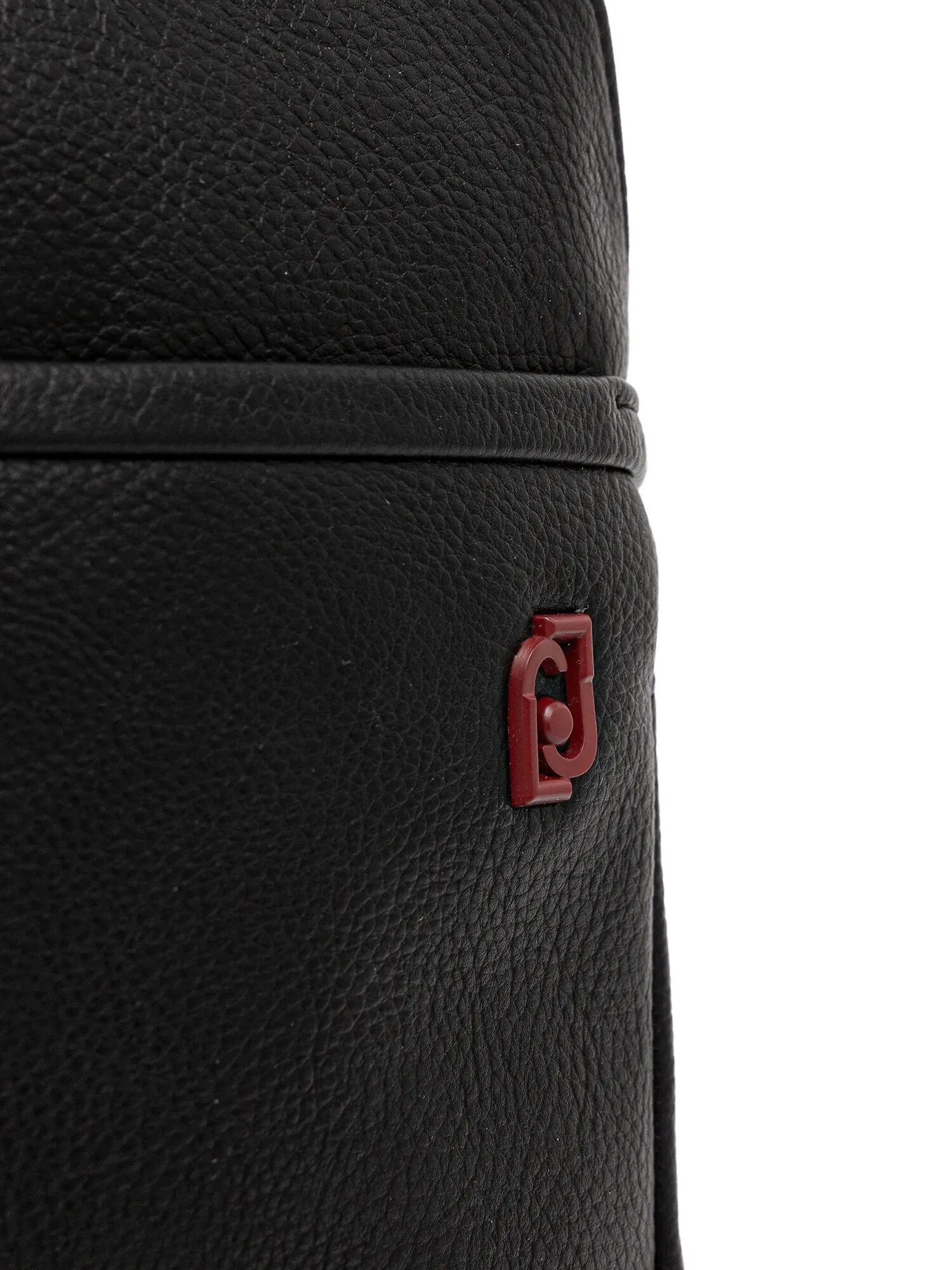 Сумка LIU JO Zip logo messenger bag, черный/черный — фото 1