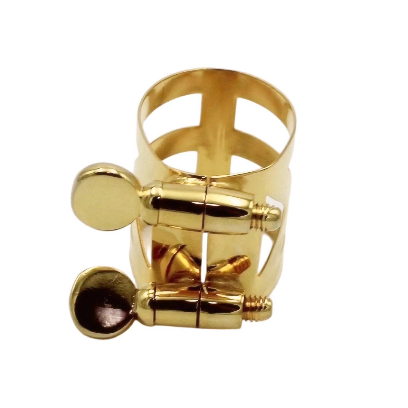 Лигатура Selmer SL402 Gold plated large для саксофона
