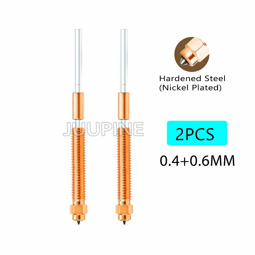 JUUPINE Форсунки для Creality K2 Plus 0,4 мм / 0,6 мм MIX, MIX NC-46