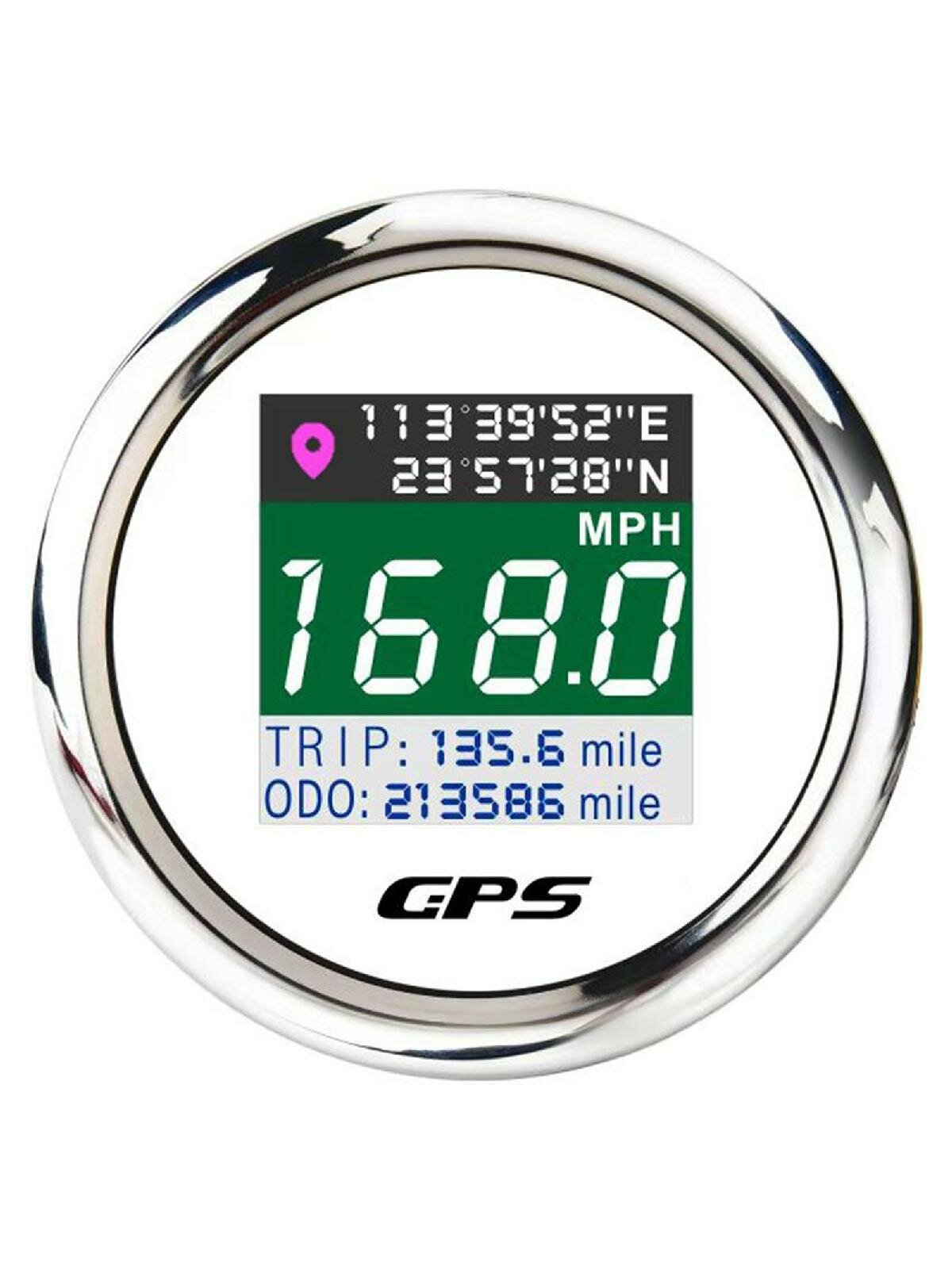 Цифровая карта спидометр с антенной TFT дисплей Бортовой компьютер одометра 12 В 24 В