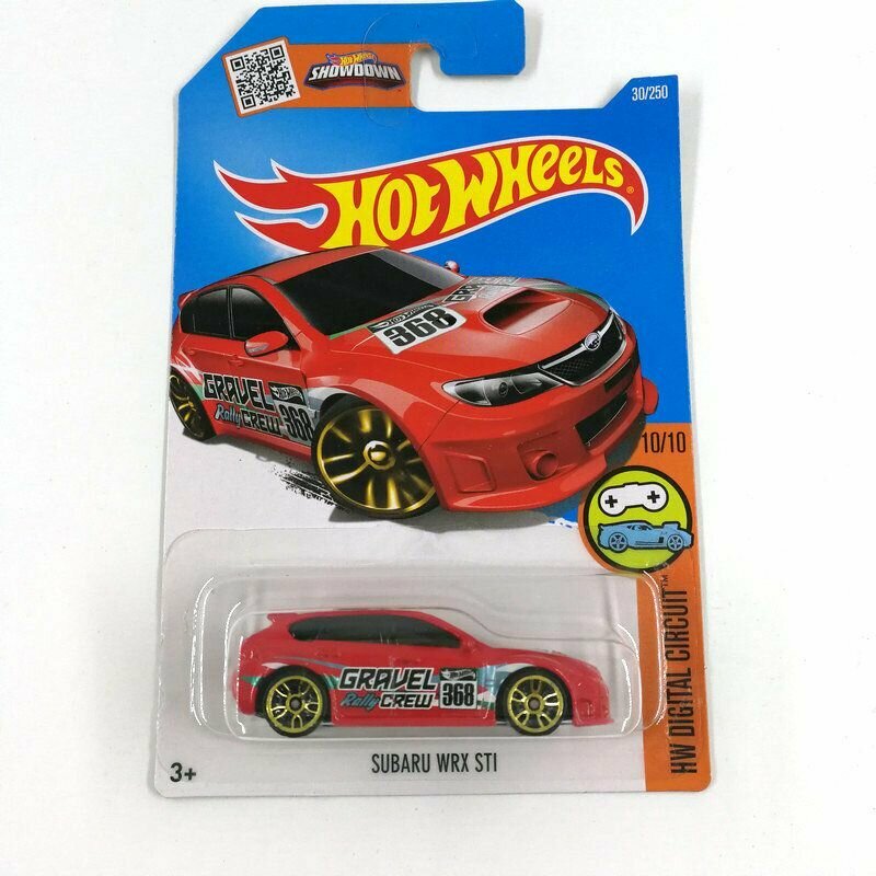 Машинка Mattel Hot Wheels 2016 C4982 Subaru Wrx Sti
