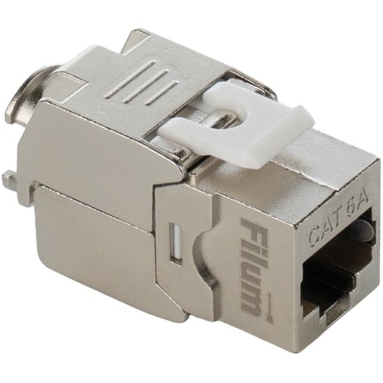 Модуль Filum Keystone RJ45 STP FL-KJT2-SH6A Cat 6A, Toolless, 180 градусов