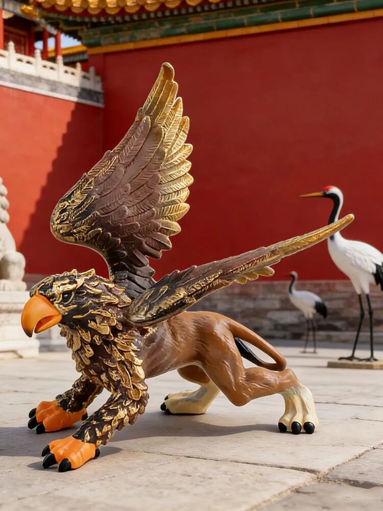 Гриффин Серия игрушечных украшений-симуляторов магии ручной работы Griffin