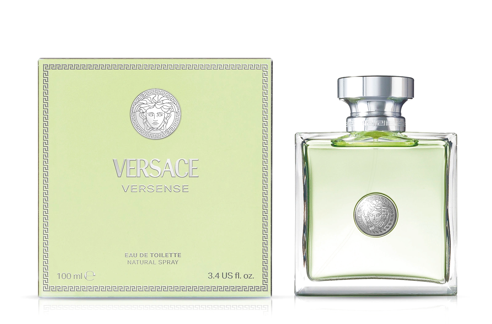 Versace Versense Eau De Toilette 100 мл женская - Версаче Версенс парфюм зеленый