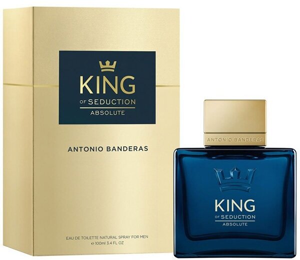 Antonio Banderas Мужской King Of Seduction Absolute Туалетная вода (edt) 100мл
