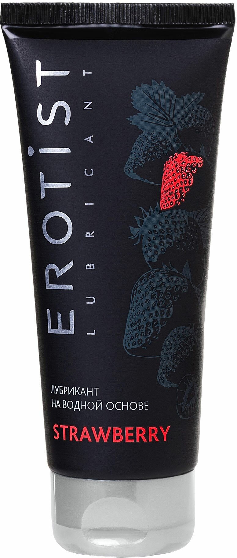 Лубрикант на водной основе с ароматом клубники Erotist Strawberry, 100 мл