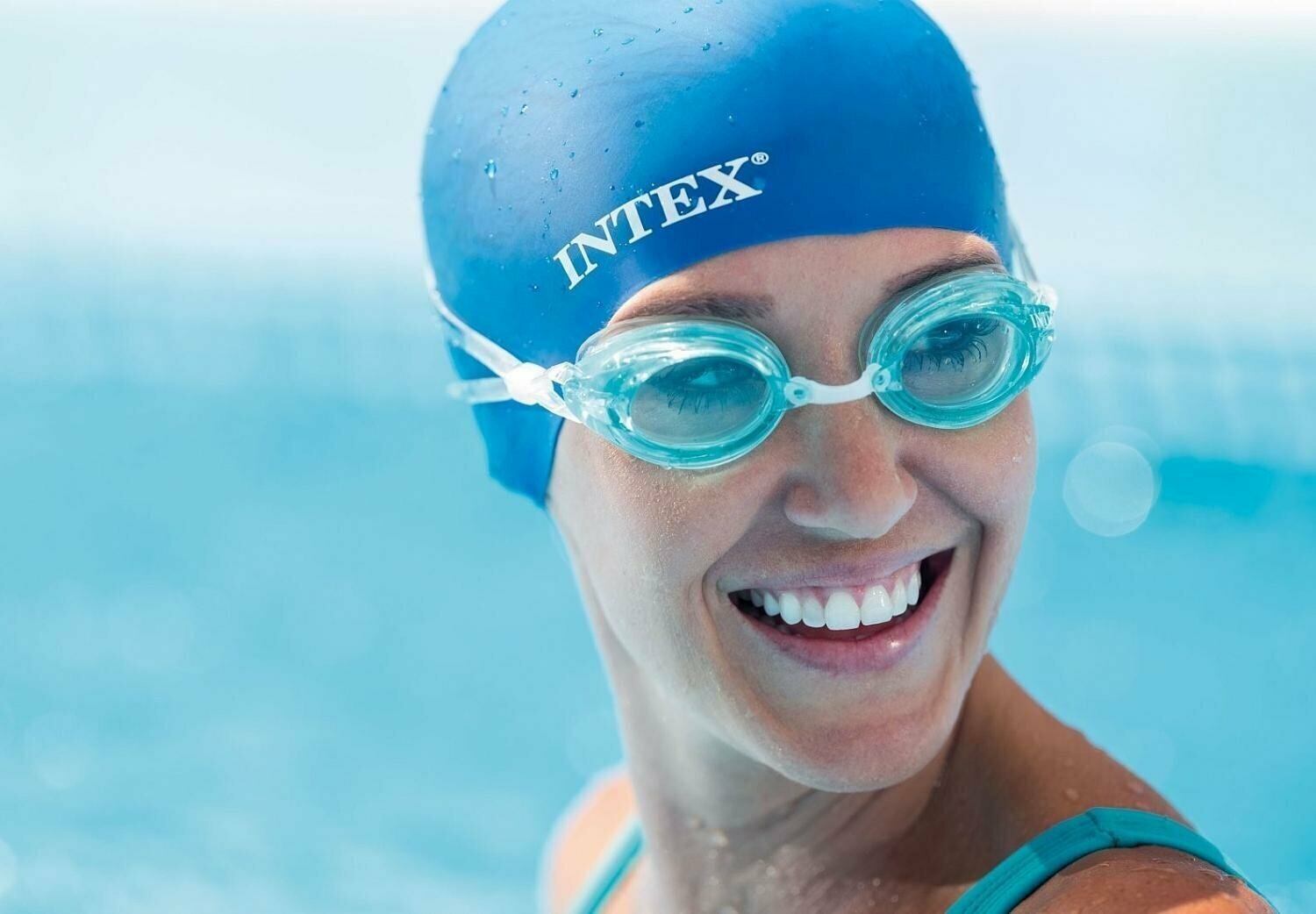 Очки для плавания "Sport Relay" от 8 лет, 3 цвета, 55684 INTEX