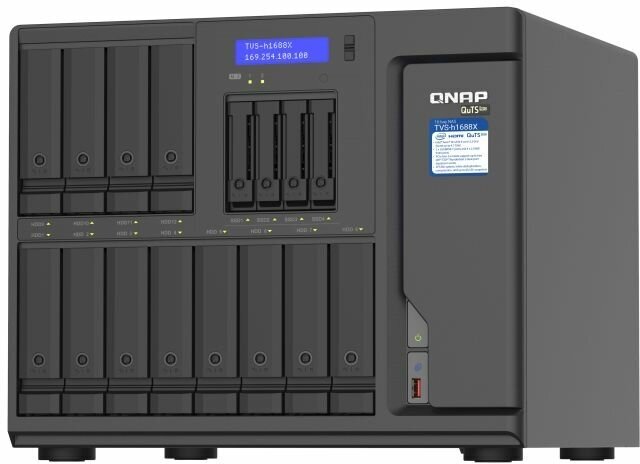 QNAP TVS-h1688X-W1250-32G NAS сервер сетевое хранилище