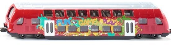 Масштабная модель Siku 1791 Двухэтажный поезд