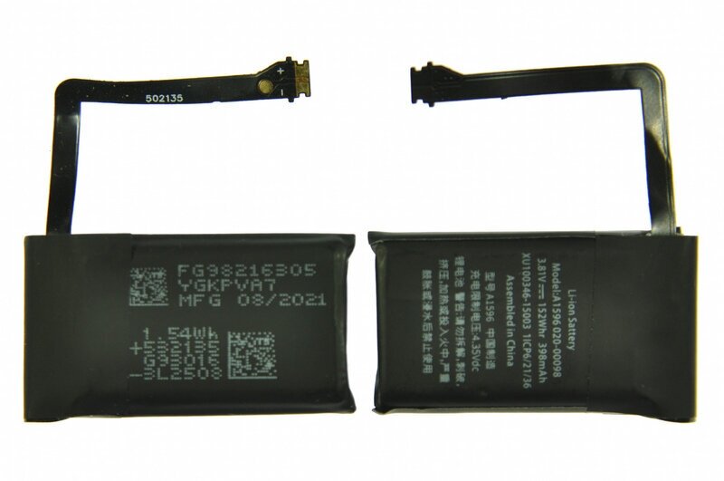 Аккумулятор для Apple AirPods 1/2 (A1596) (398 мАч) для кейса/футляра