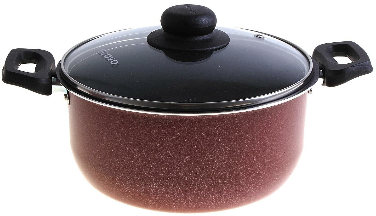 Кастрюля 2,5 л SCOVO, Expert, СЭ-006, алюминий, цветной