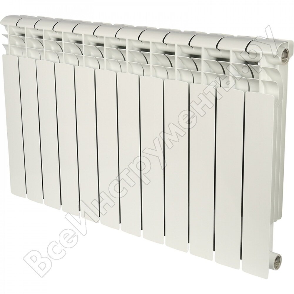 Биметаллический радиатор ROMMER Profi BM 500 BI500-80-80-150 12 секций RAL9016 82491