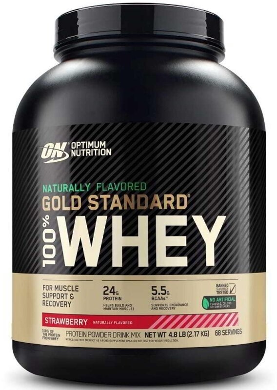 Optimum Nutrition 100% Whey Gold Standard Natural Gluten Free (2180 гр) - Ваниль