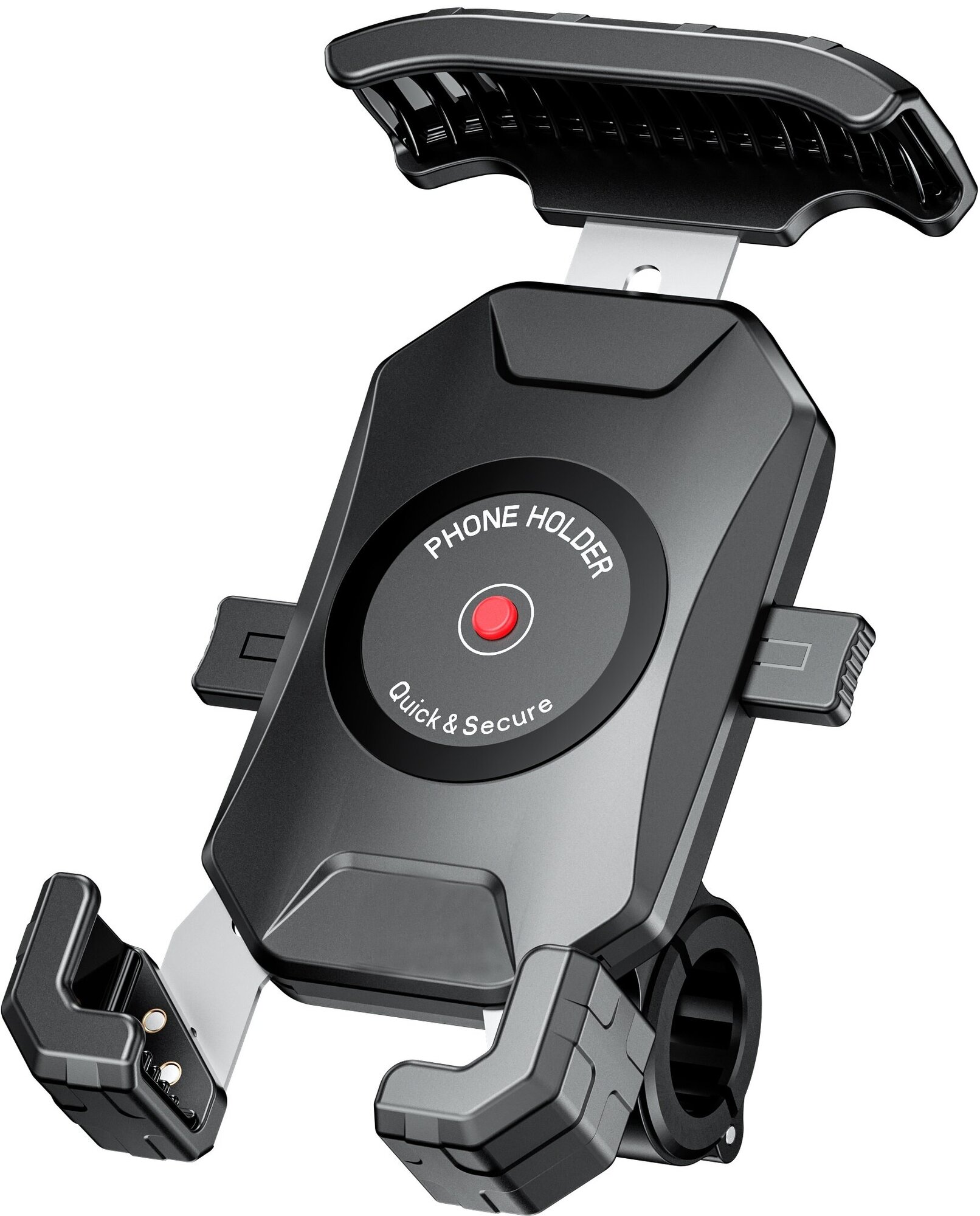 Универсальный держатель Extreme Style, для телефона, черный, на руль