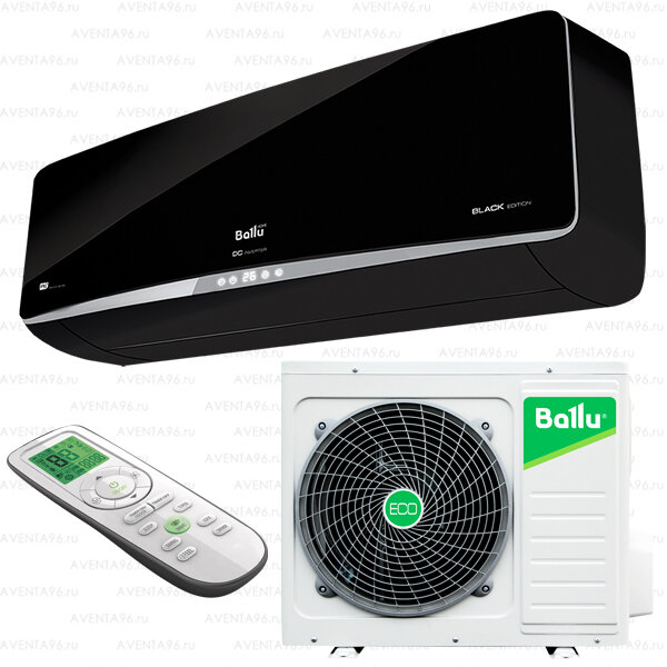 Настенная сплит-система (кондиционер) инверторный Ballu Platinum ERP DС Inverter BSPI-10HN1/BL/EU