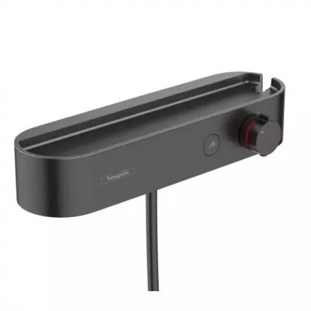Термостатический смеситель для душа Hansgrohe ShowerTablet Select 400 матовый черный 24360670